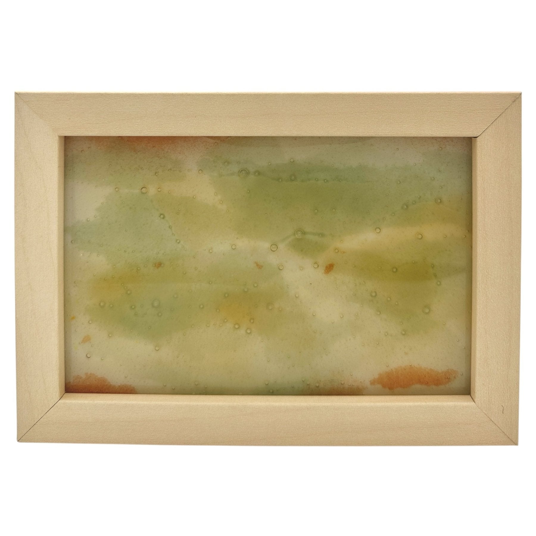 Sedimentary Forms 16 - Fused Glass Wall Relief - Debbie Bean