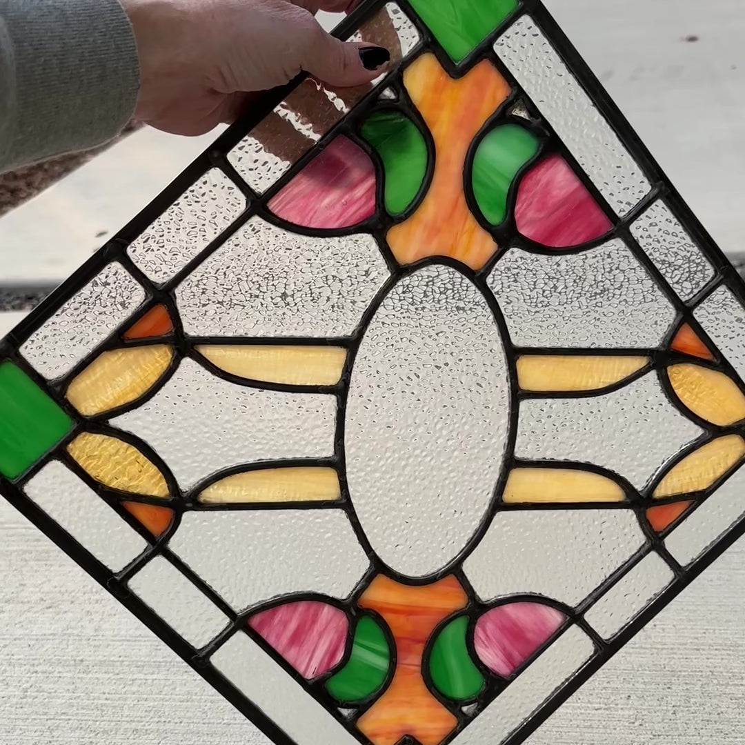 Craftsman Stained Glass Panel – Debbie Bean